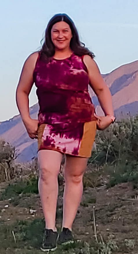 Double Brushed Poly – Tie Dye – Fall – Seweird Fabric