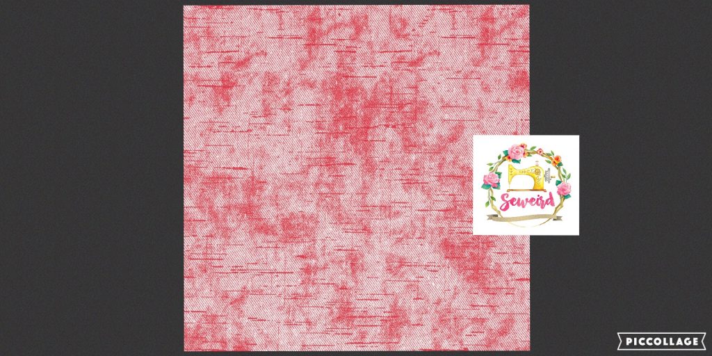 Custom Retail – Cotton Spandex – Washed Red Jean – Seweird Fabric