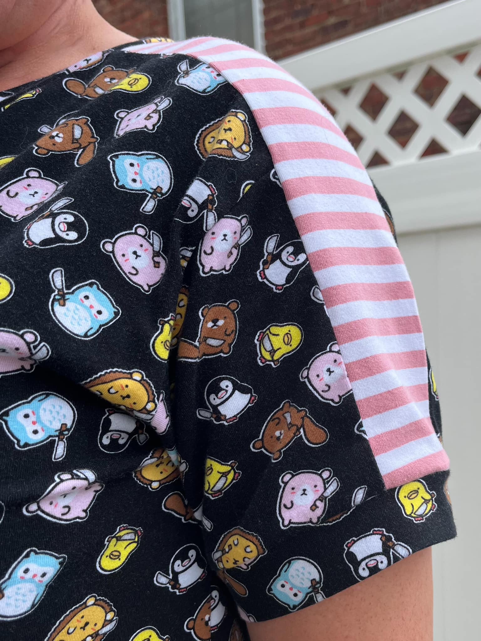 Cotton Spandex – Cute and Dangerous – Seweird Fabric