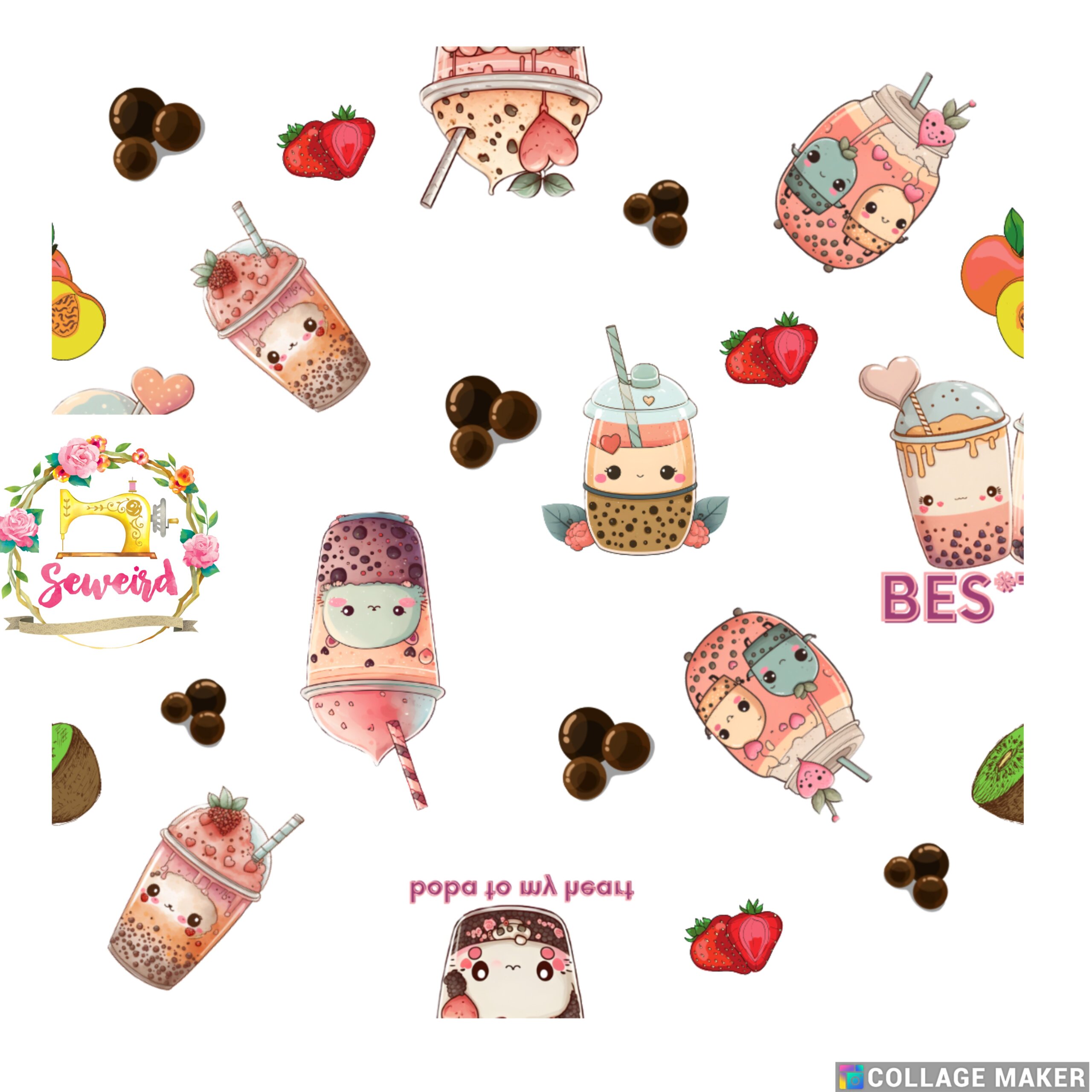 “Flaw” – Seweird Exclusive Custom Retail – Smooth Vinyl – Boba White ...