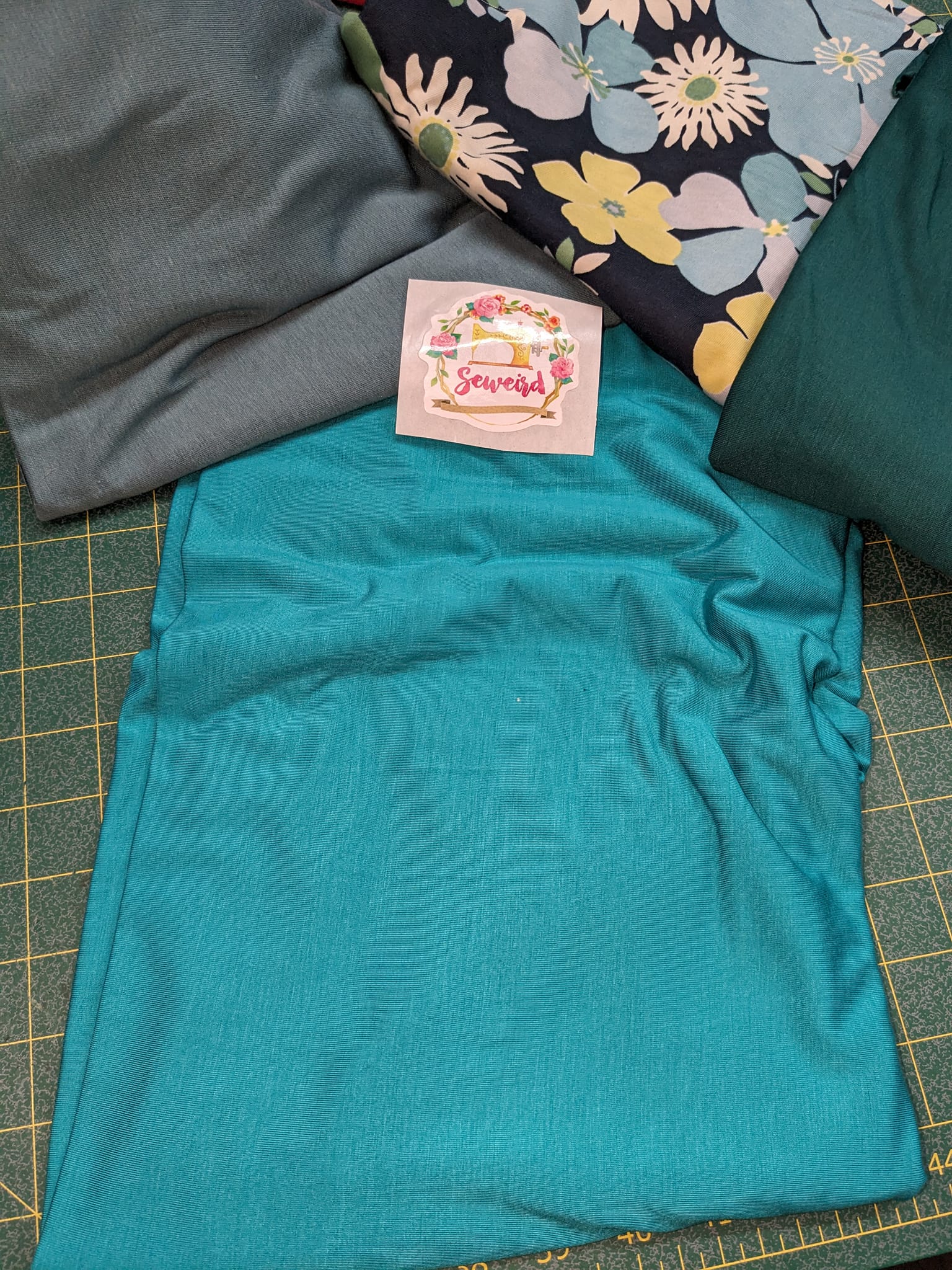 Modal Rayon Spandex – Solid Jade – Seweird Fabric